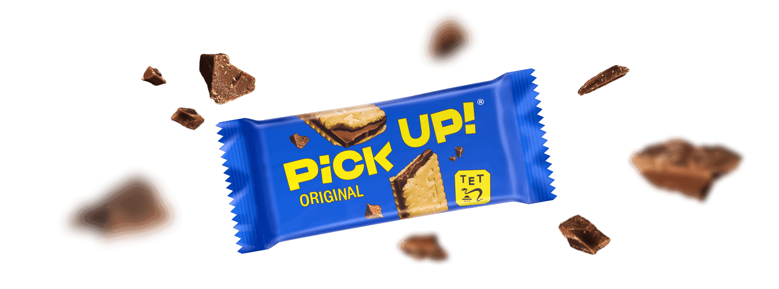 PiCK UP! crunchy biscuits - Feel the UP!